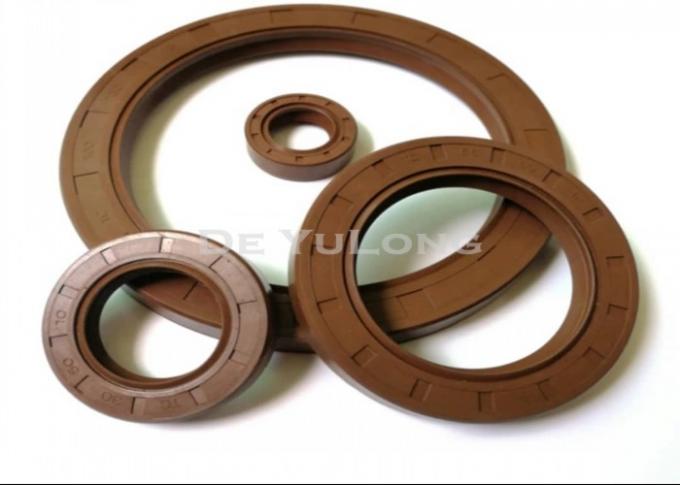 Viton FKM High Pressure Oil Seal , 30 - 90 Shore Hardness 8mm Shaft Seal