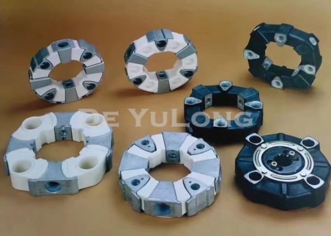 White Hole Flexible Rubber Coupling , 45h Excavator Motor Pump Coupling