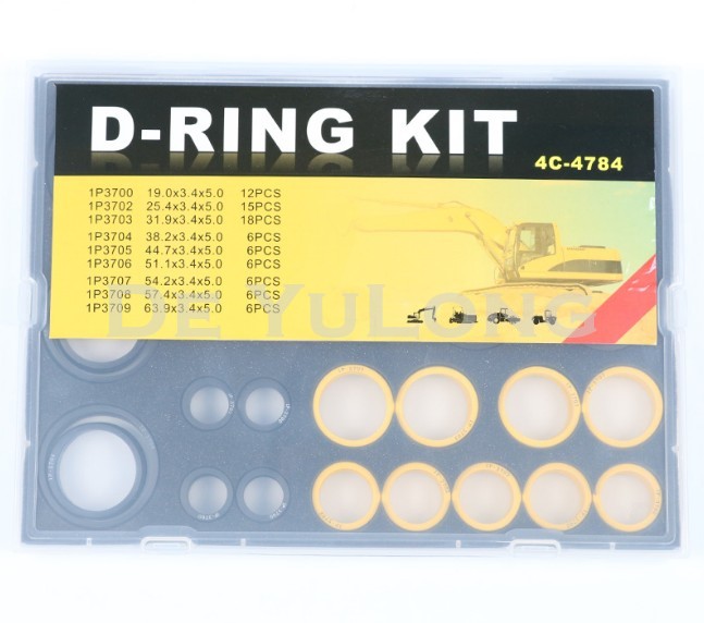 4C4784 D Ring O Ring Box Excavator D Ring Kit